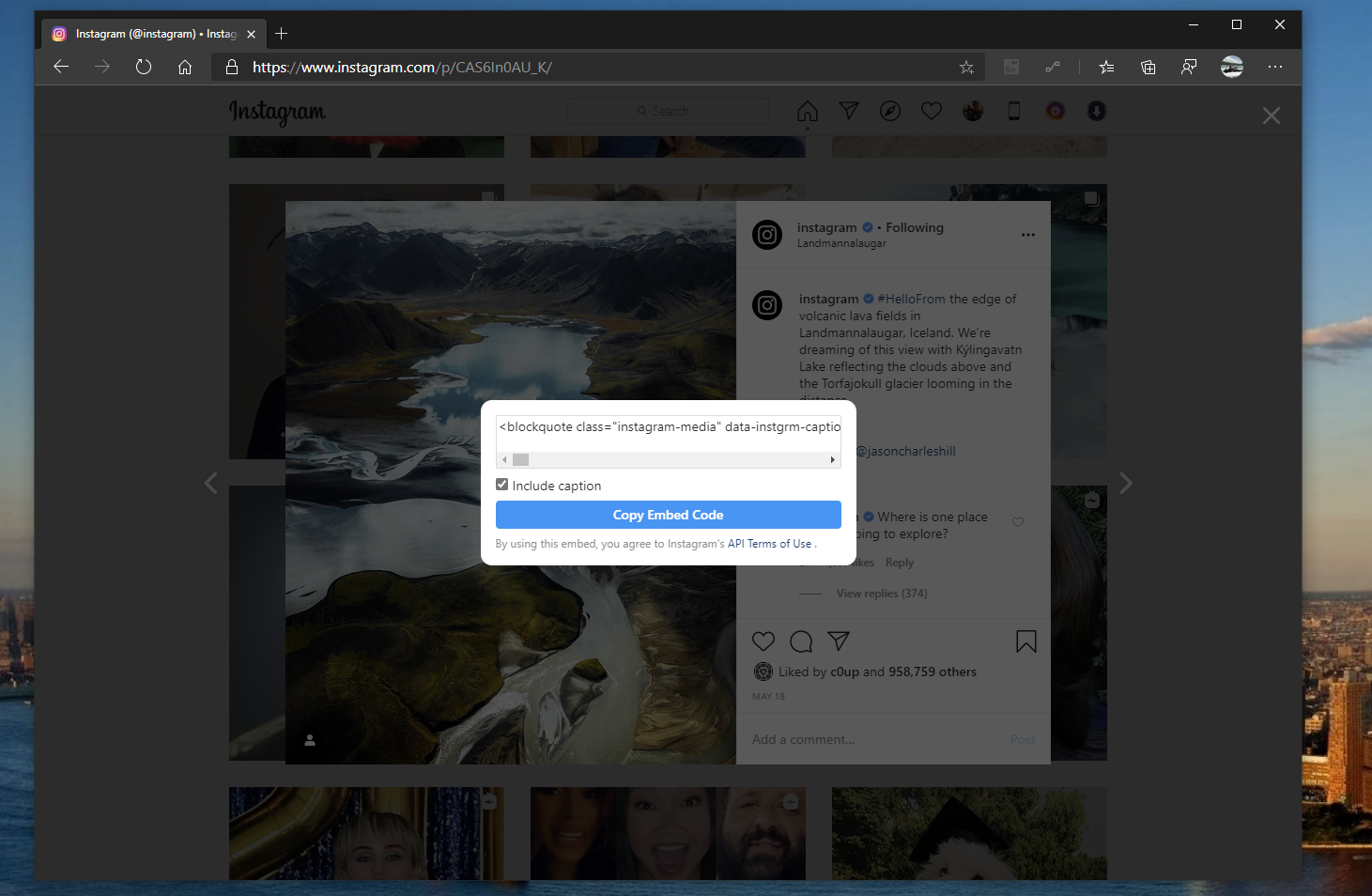 Instagram Embed API position may have just broken embedding on the web - techAU